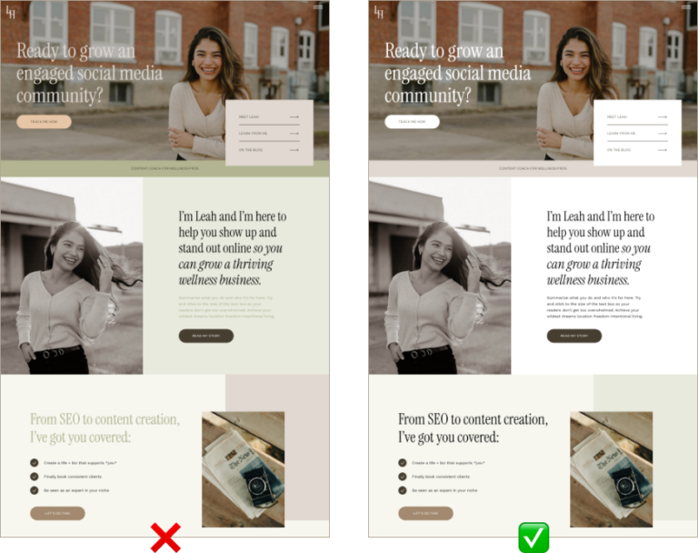 6 DIY Website Design Mistakes (And How to Avoid Them) | Wild Kind